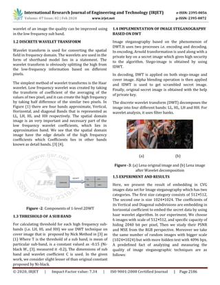 IRJET - Steganography based on Discrete Wavelet Transform | PDF