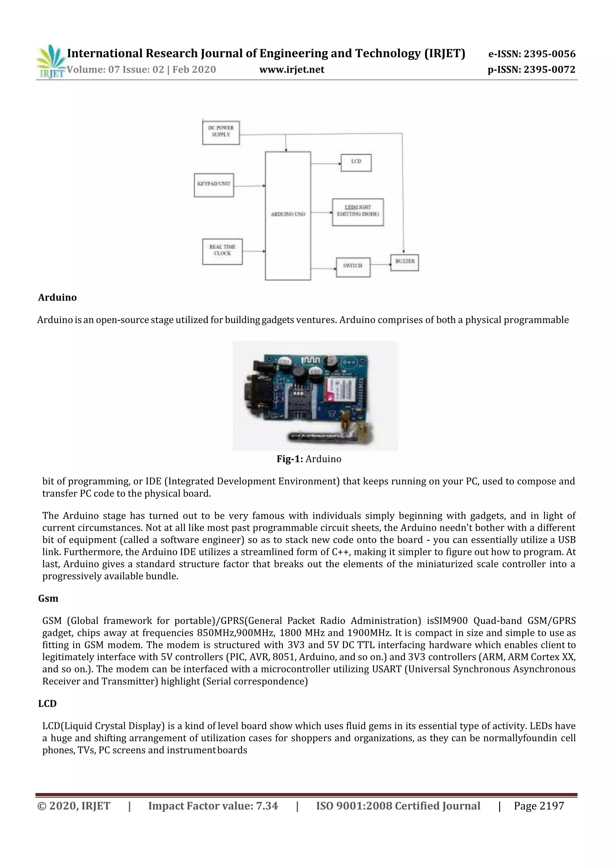 IRJET - Medicine Reminder System using IoT | PDF