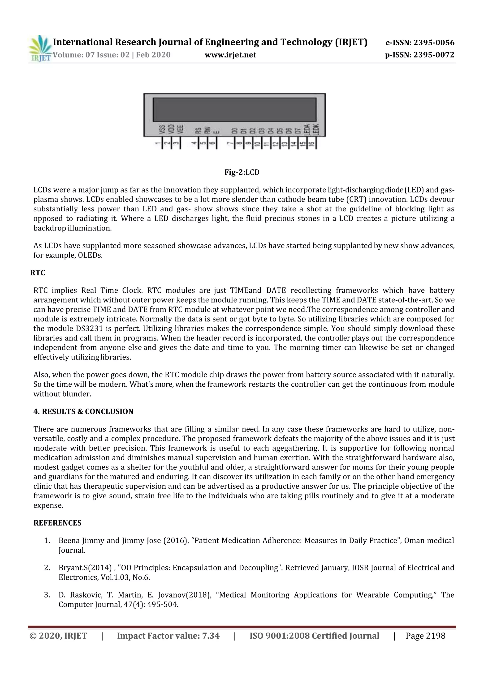 IRJET - Medicine Reminder System using IoT | PDF