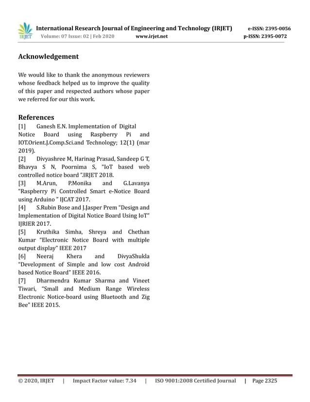 IRJET - Web Controlled Smart Notice Board using Raspberry Pi: A Review ...