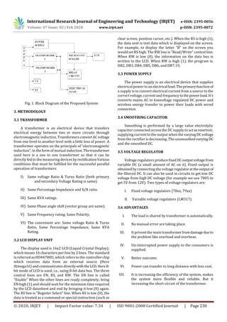 IRJET- Automatic Load Sharing of Transformer | PDF