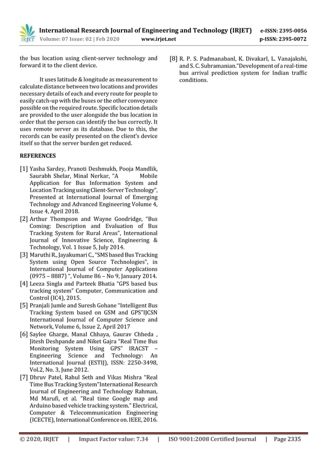 IRJET - Real Time Tracking System and Generate QR Code based Ticket for Public Transport | PDF