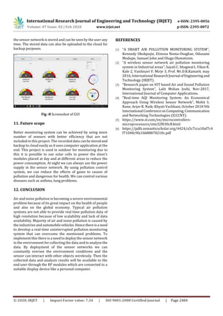 IRJET- Pollution Monitoring System using RF Communication | PDF
