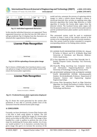 IRJET - License Plate Recognition | PDF