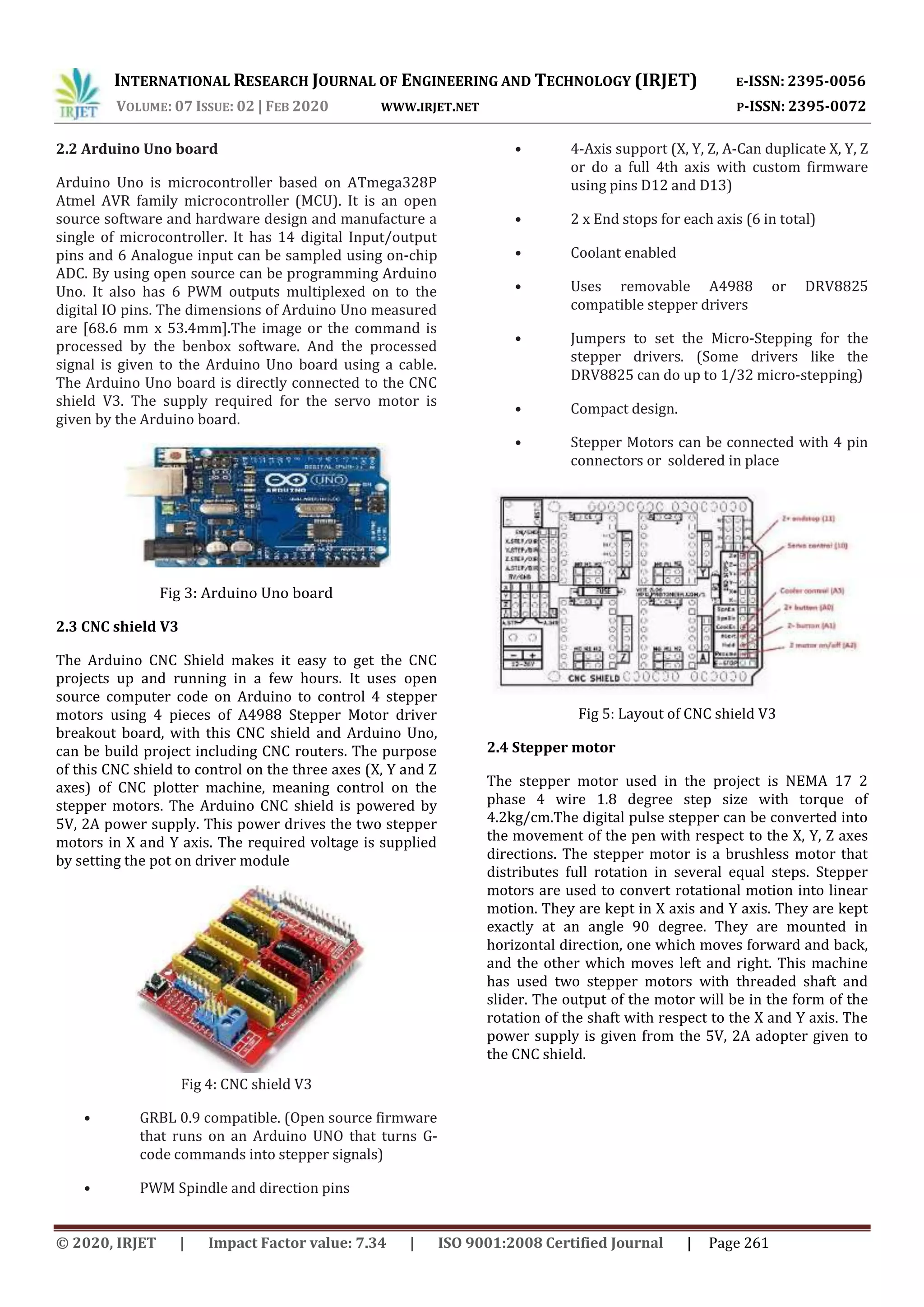 IRJET- Mini CNC Drawing Machine for PCB Printing | PDF