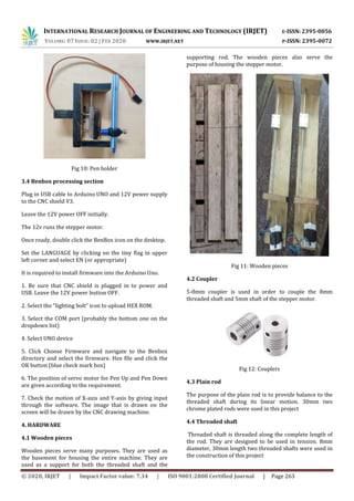 IRJET- Mini CNC Drawing Machine for PCB Printing | PDF