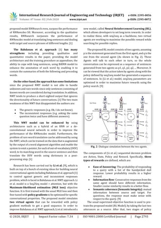 IRJET - A Review on Chatbot Design and Implementation Techniques | PDF