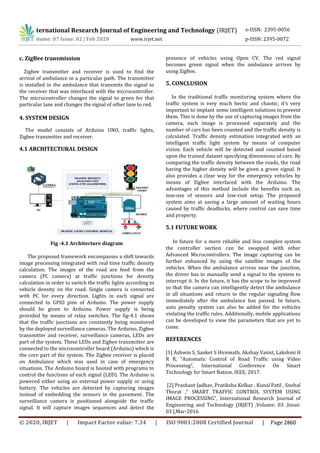 IRJET - Unmanned Traffic Signal Monitoring System | PDF
