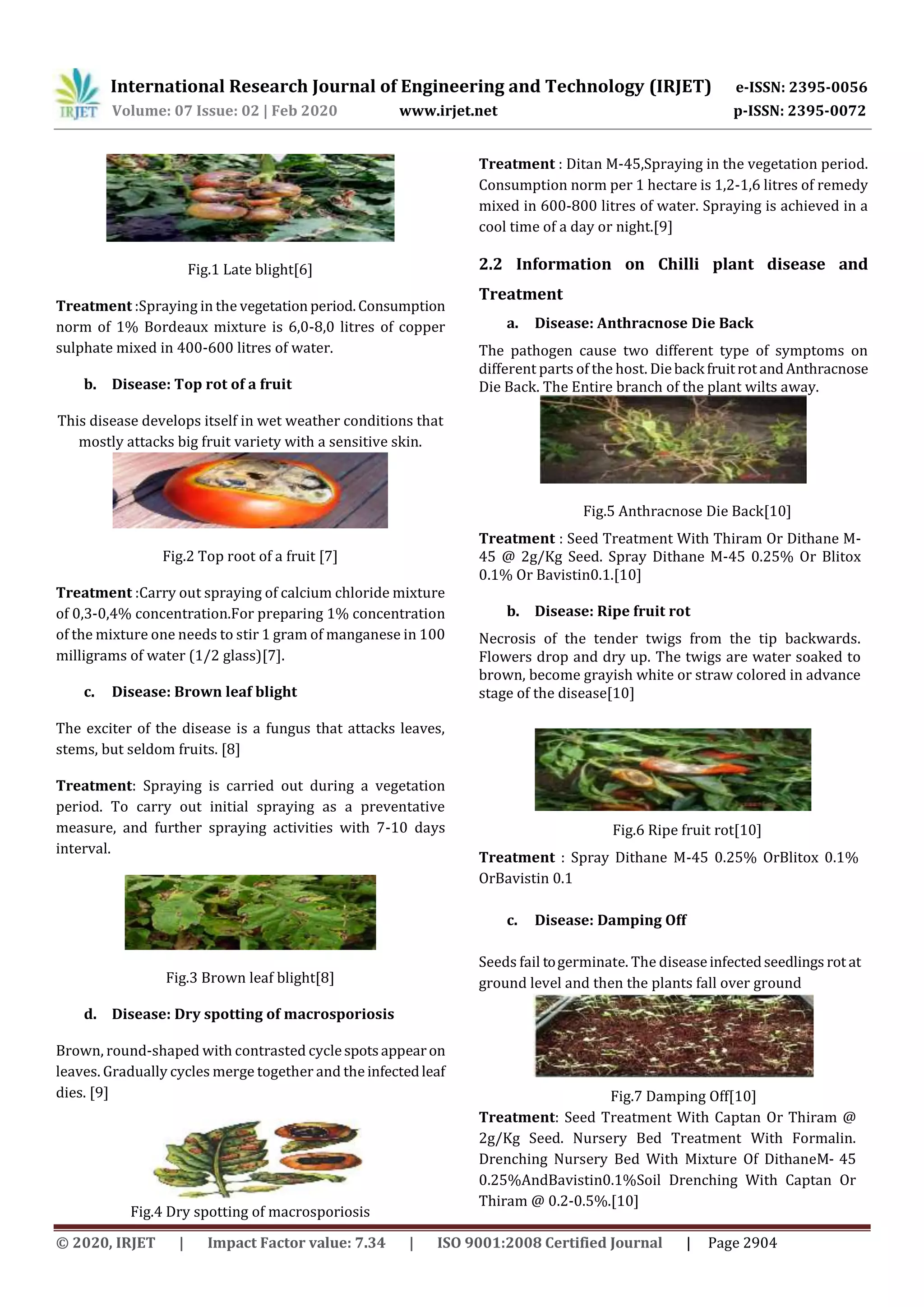 IRJET - Automated System for Plant Health Monitoring and Disease ...