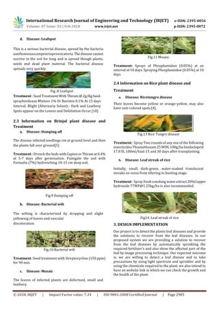 IRJET - Automated System for Plant Health Monitoring and Disease ...