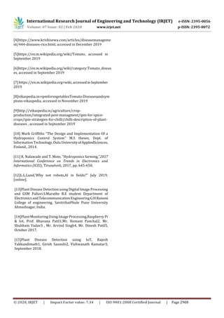 IRJET - Automated System for Plant Health Monitoring and Disease Detection with Android App ...