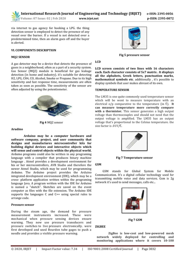 IRJET - IoT based Smart Oil and Gas Monitoring System | PDF