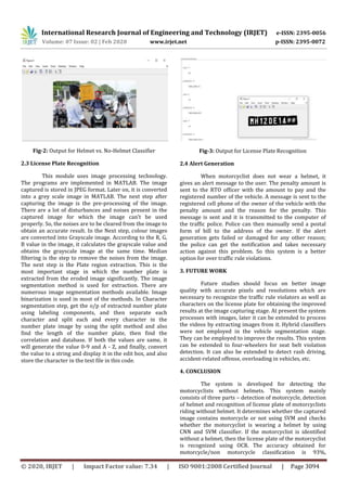 IRJET - Helmet Violation Detection using Deep Learning | PDF