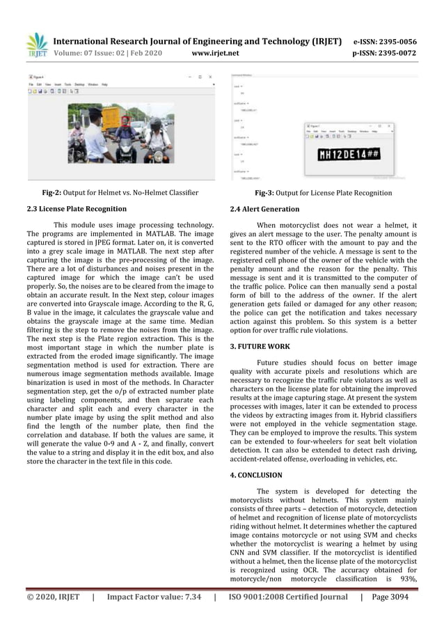 Irjet Helmet Violation Detection Using Deep Learning Pdf