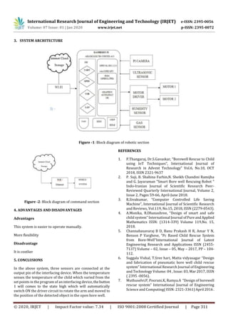 IRJET- Smart and Secured Rescue Robot to Trap a Child from Open Borewells | PDF