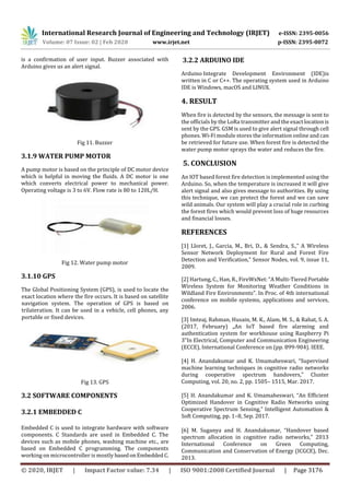 IRJET - An Automatic Forest Fire Detection using Lora Wireless Mesh ...