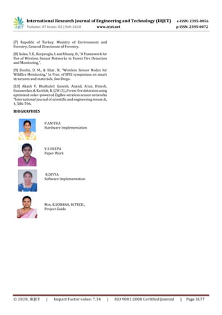 IRJET - An Automatic Forest Fire Detection using Lora Wireless Mesh ...