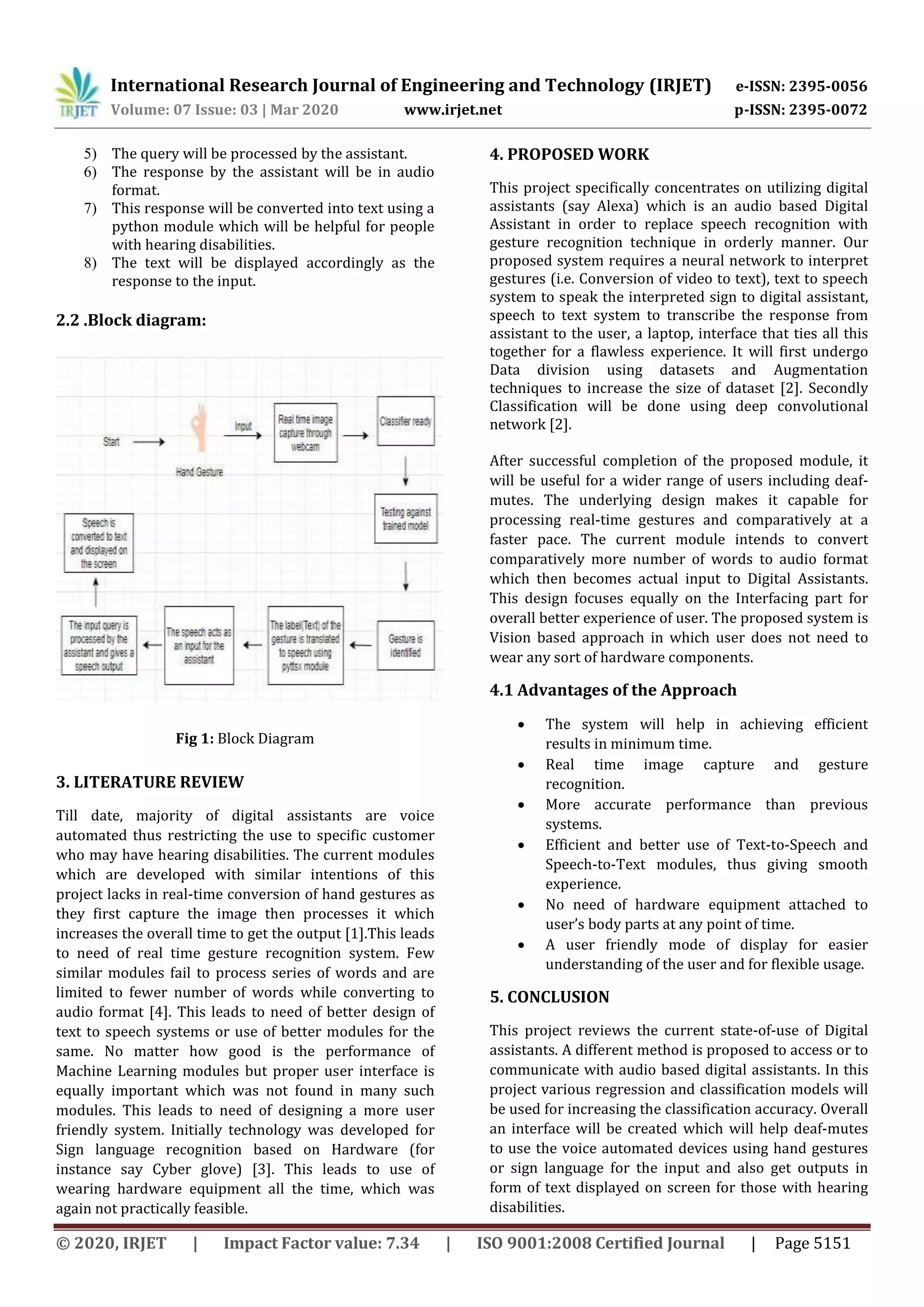 IRJET - Hand Gestures Recognition using Deep Learning | PDF | Digital ...