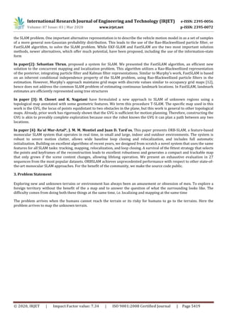 IRJET Autonomous Simultaneous Localization and Mapping | PDF