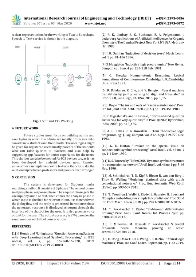 IRJET - Mobile Chatbot for Information Search | PDF | Computer Software ...