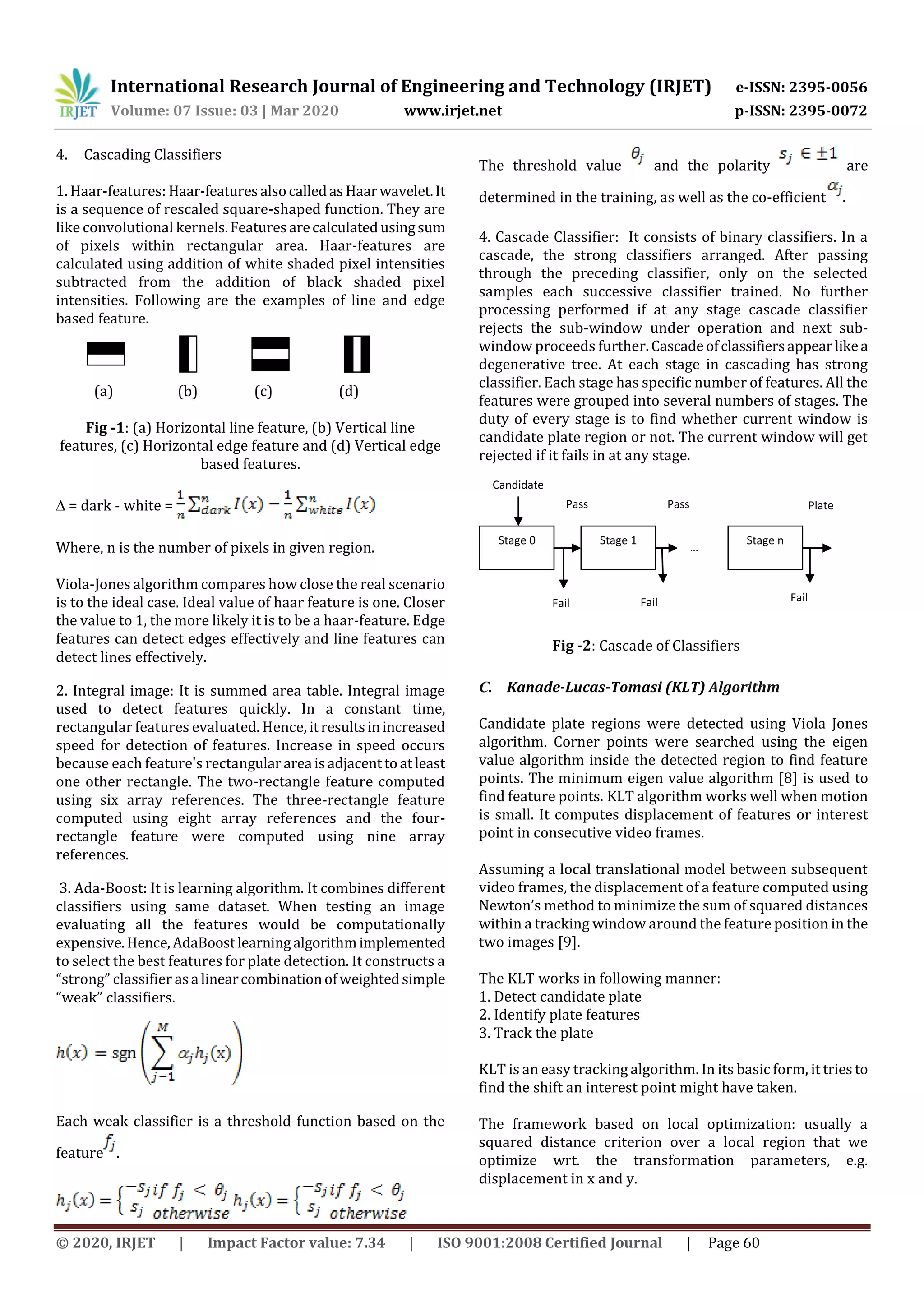Irjet License Plate Detection Using Hybrid Morphological Technique