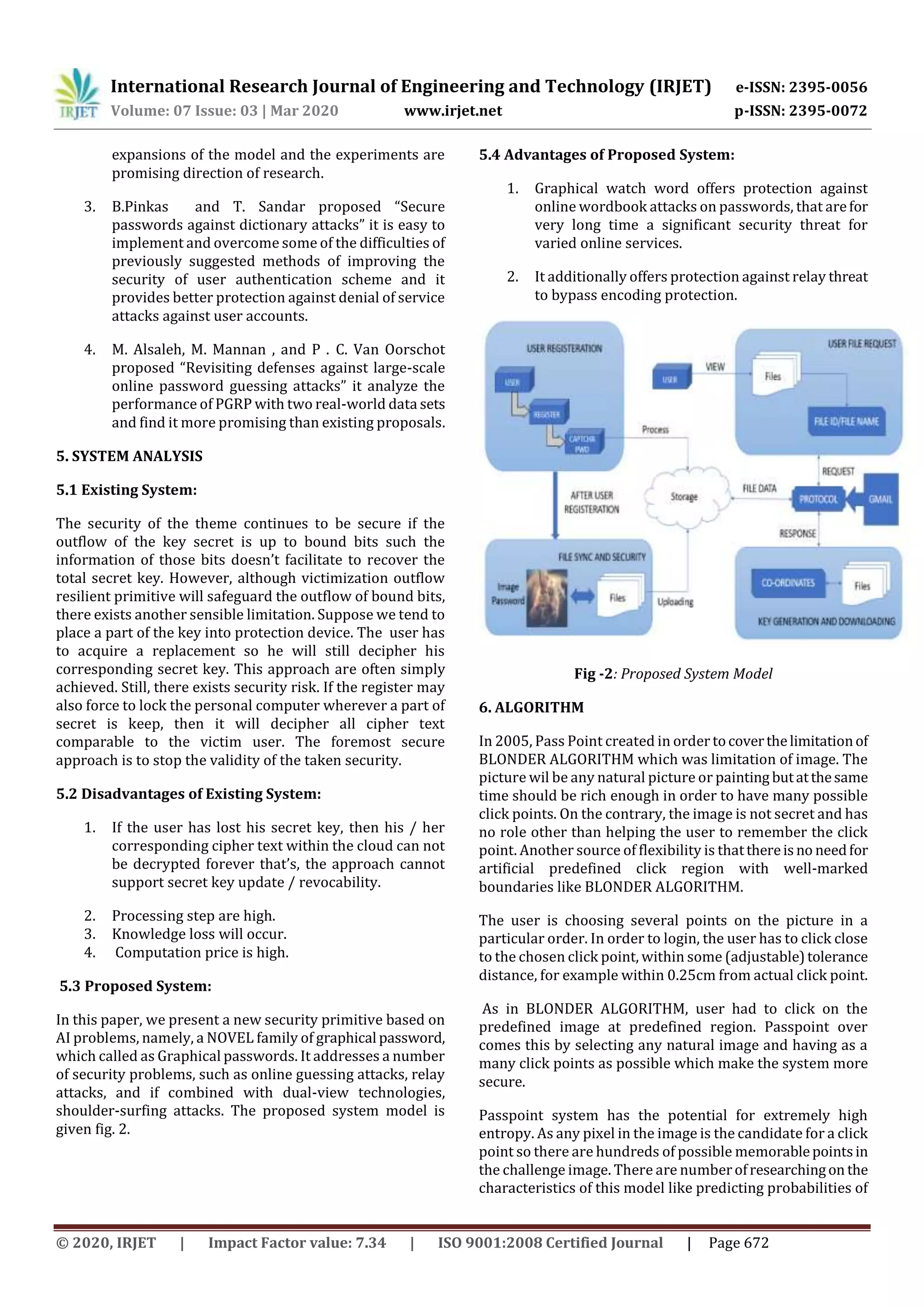 Irjet Image Steganography Using Pixel Pattern Matching In Cloud Data Storage Pdf 