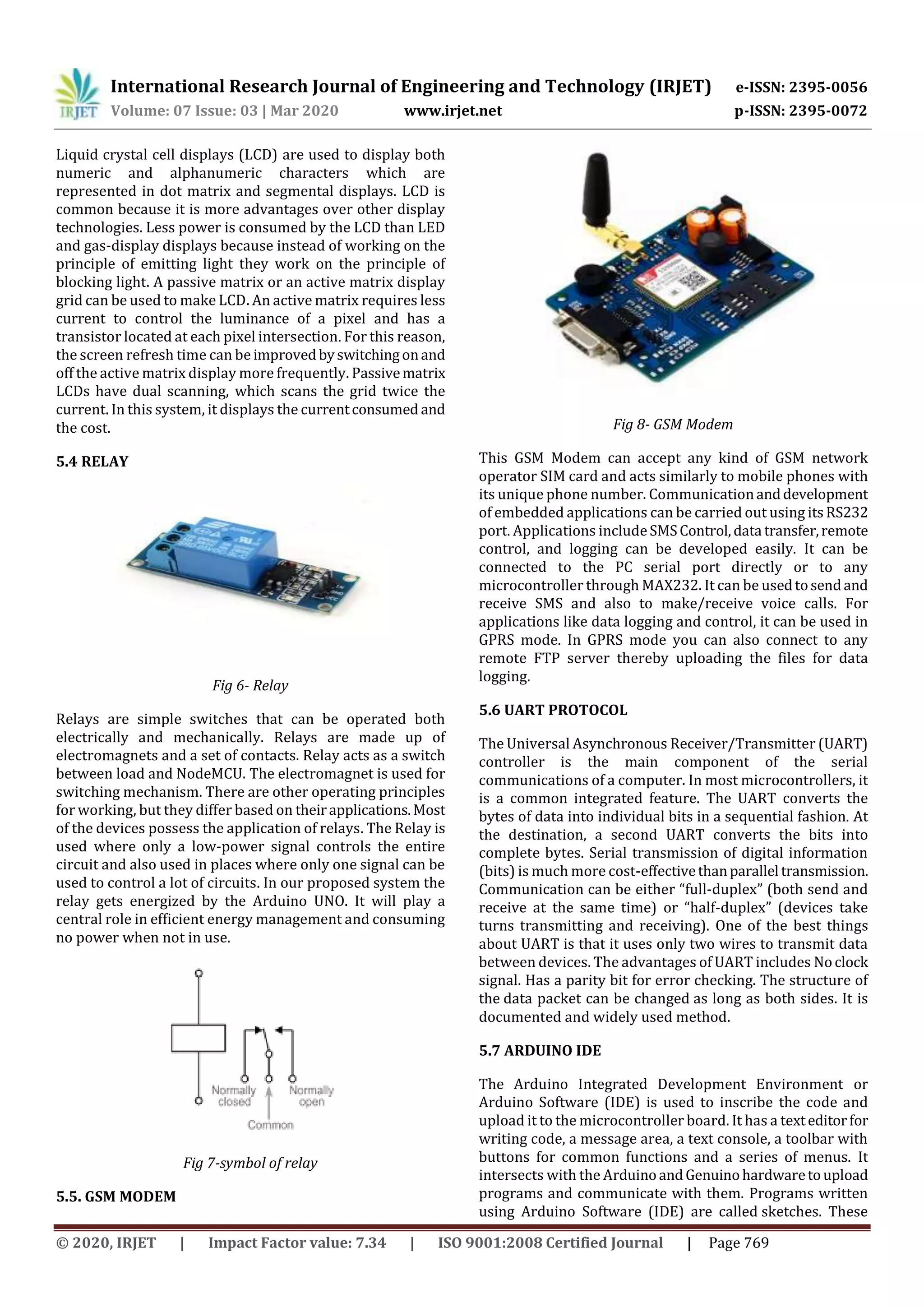 IRJET - Intelligent Energy Monitoring System using Web Access | PDF