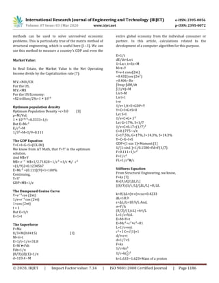 IRJET - Smart Dealing in Stock Market with the Tools of Mathematical Econometric | PDF
