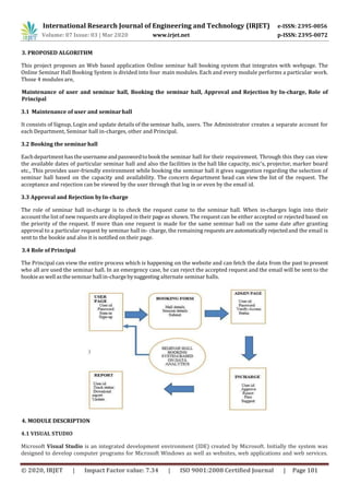 IRJET - Online Seminar Hall Booking System | PDF