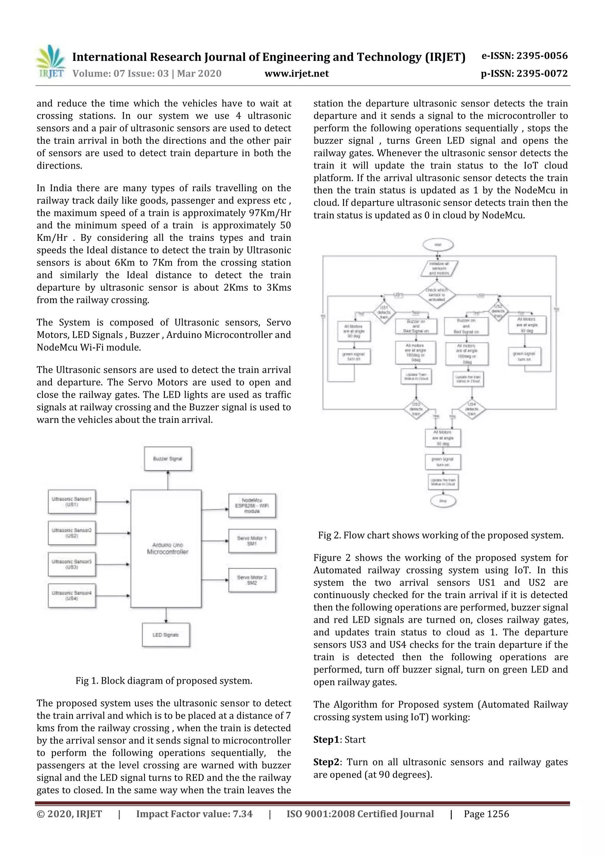 IRJET - Automated Railway Crossing System using IoT | PDF