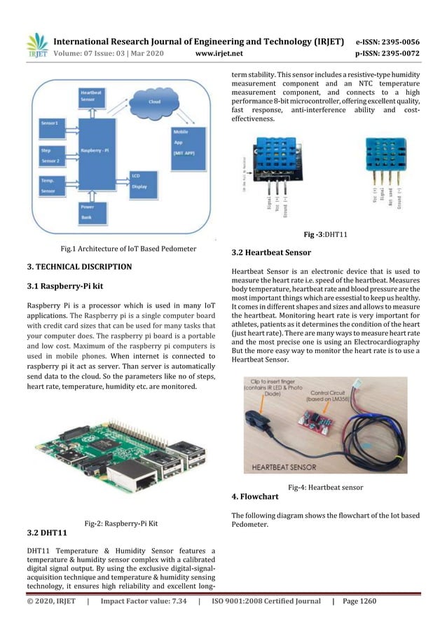 IRJET - IoT based Pedometer using Raspberry-Pi | PDF