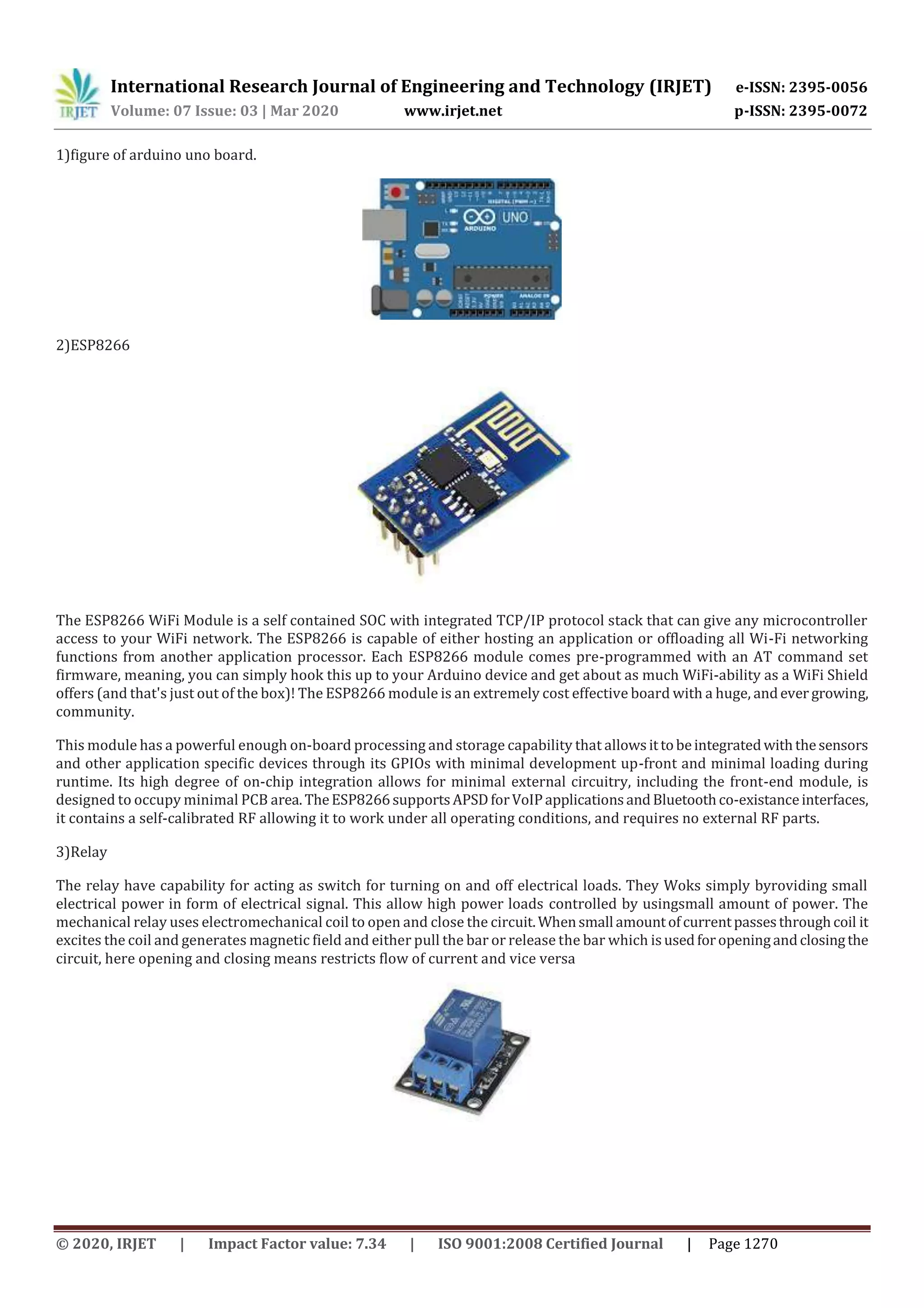 IRJET - IoT based Home Automation System through Voice Control using Google Assistant | PDF