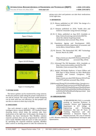 IRJET - Medibox – IoT Enabled Patient Assisting Device | PDF