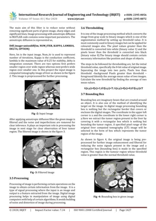 IRJET - Liver Cancer Detection using Image Processing | PDF
