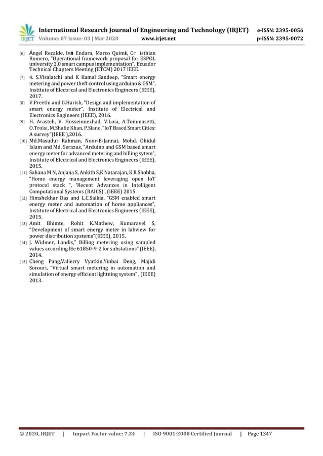 IRJET - Dynamic Domestic Energy Utility Monitoring and Management using ...