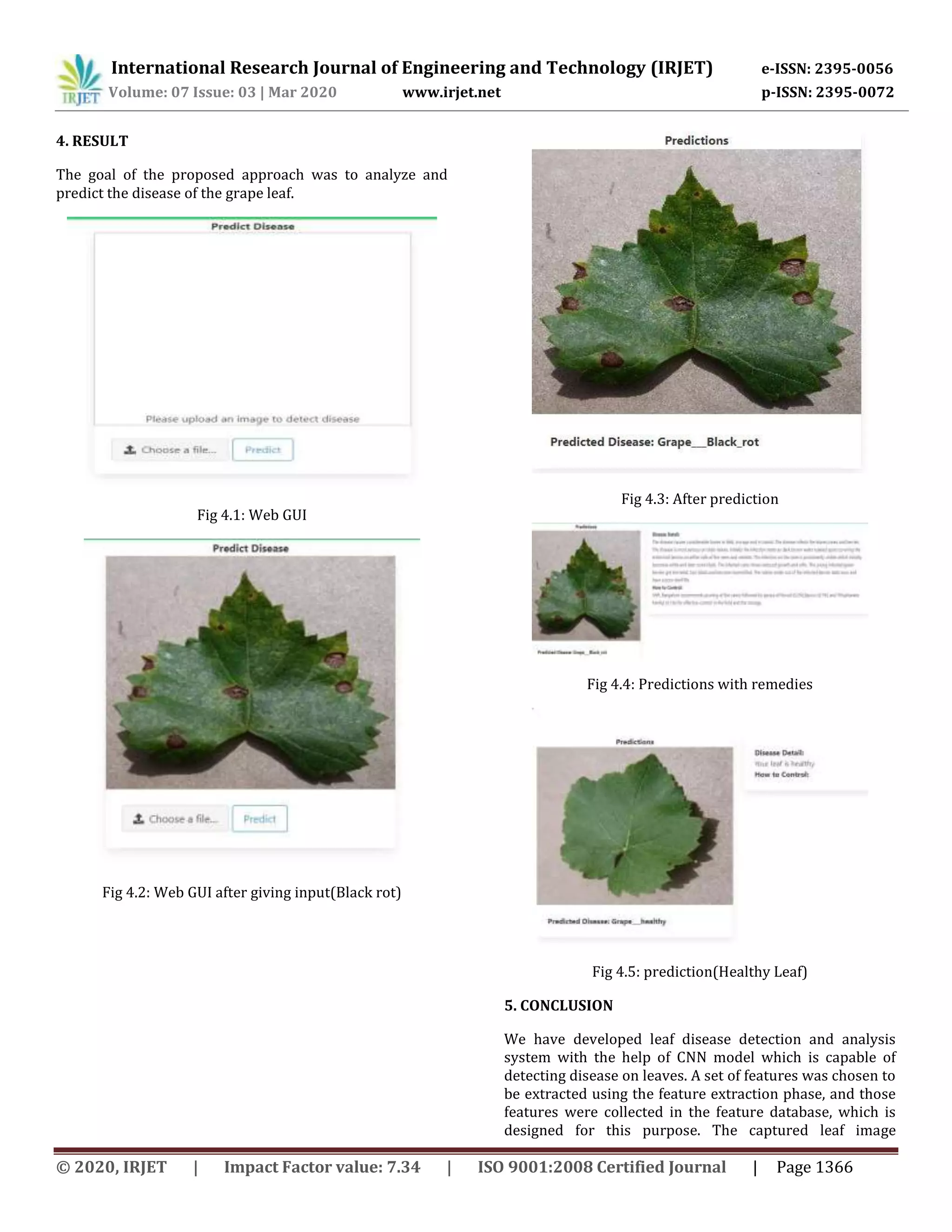 IRJET - E-Learning Package for Grape & Disease Analysis | PDF | Agriculture | Industries
