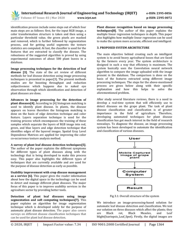 IRJET - E-Learning Package for Grape & Disease Analysis | PDF | Agriculture | Industries