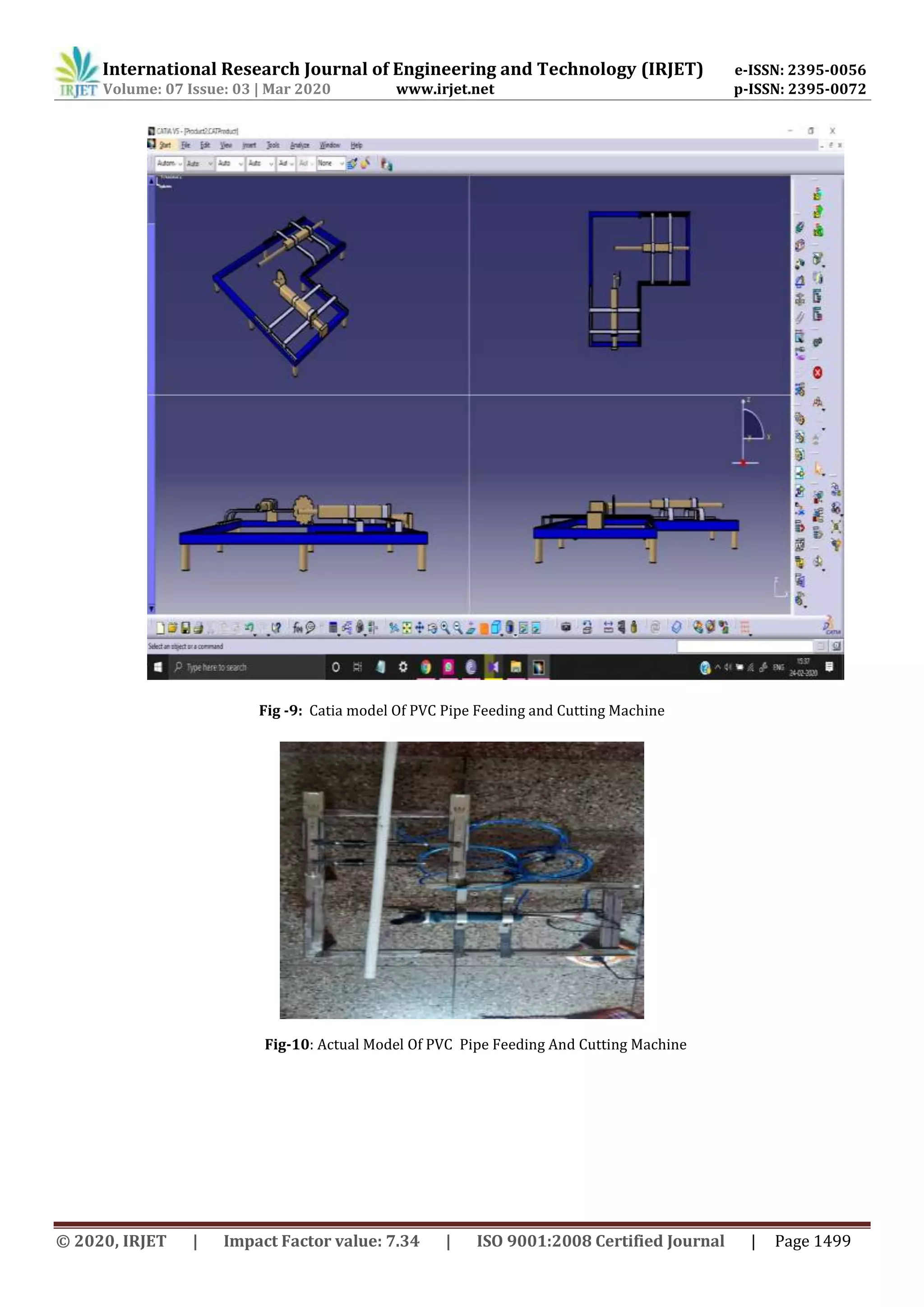 IRJET - Design and Fabrication of PVC Pipe Feeding and Cutting Machine ...
