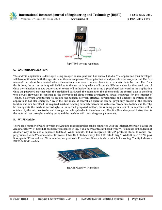 IRJET - IoT based Speed Control of DC Motor using PWM Technique | PDF