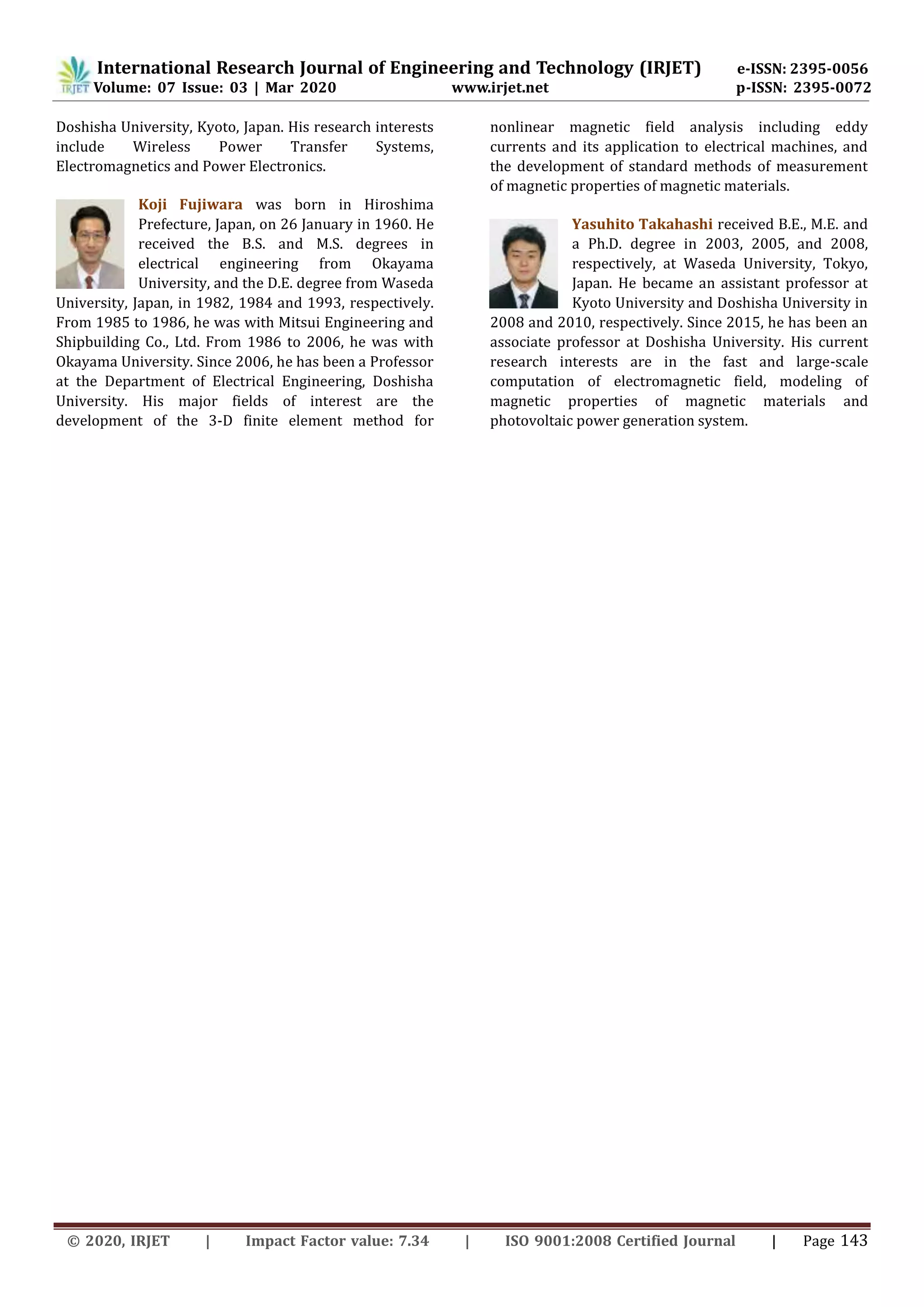 Irjet Optimizing A High Lateral Misalignment Tolerance Of The Short Range Inductive Coupling