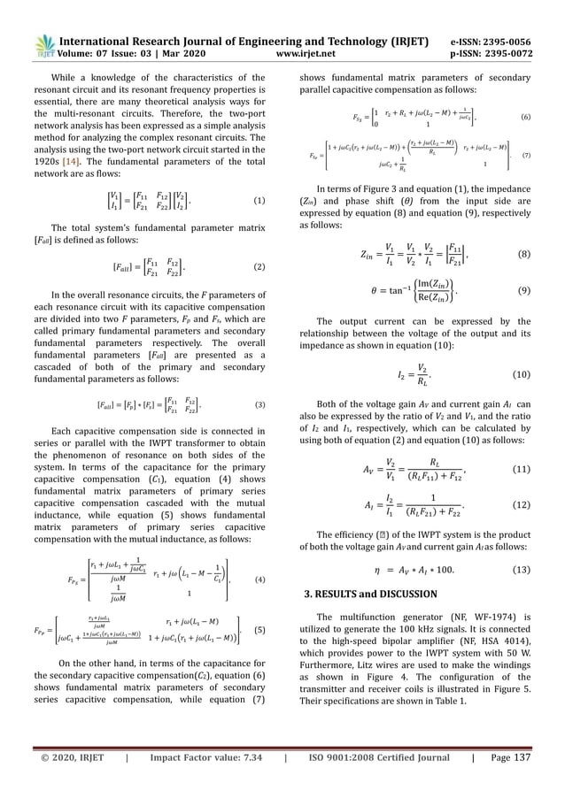 IRJET - Optimizing a High Lateral Misalignment Tolerance of the Short-Range Inductive Coupling ...