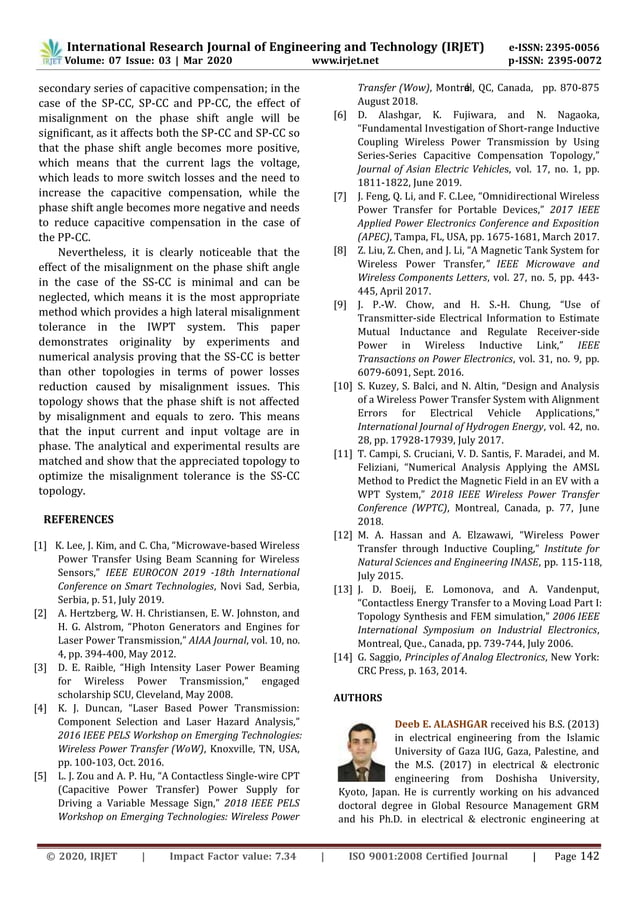 IRJET - Optimizing a High Lateral Misalignment Tolerance of the Short-Range Inductive Coupling ...