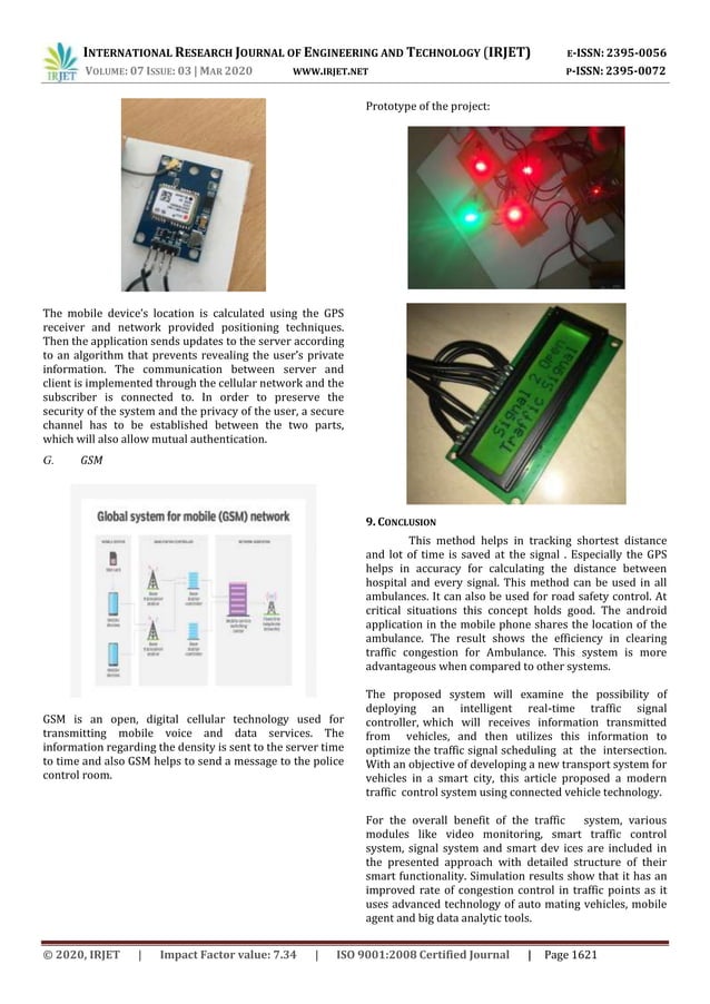 Irjet Smart Traffic Signal Monitoring And Controlling Using Iot Pdf