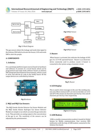 IRJET - IoT based LPG Gas Leakage Detection | PDF