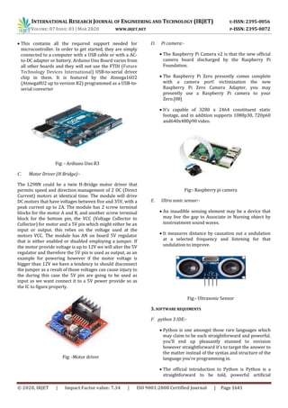 IRJET - Implementation of SDC: Self-Driving Car based on Raspberry Pi | PDF