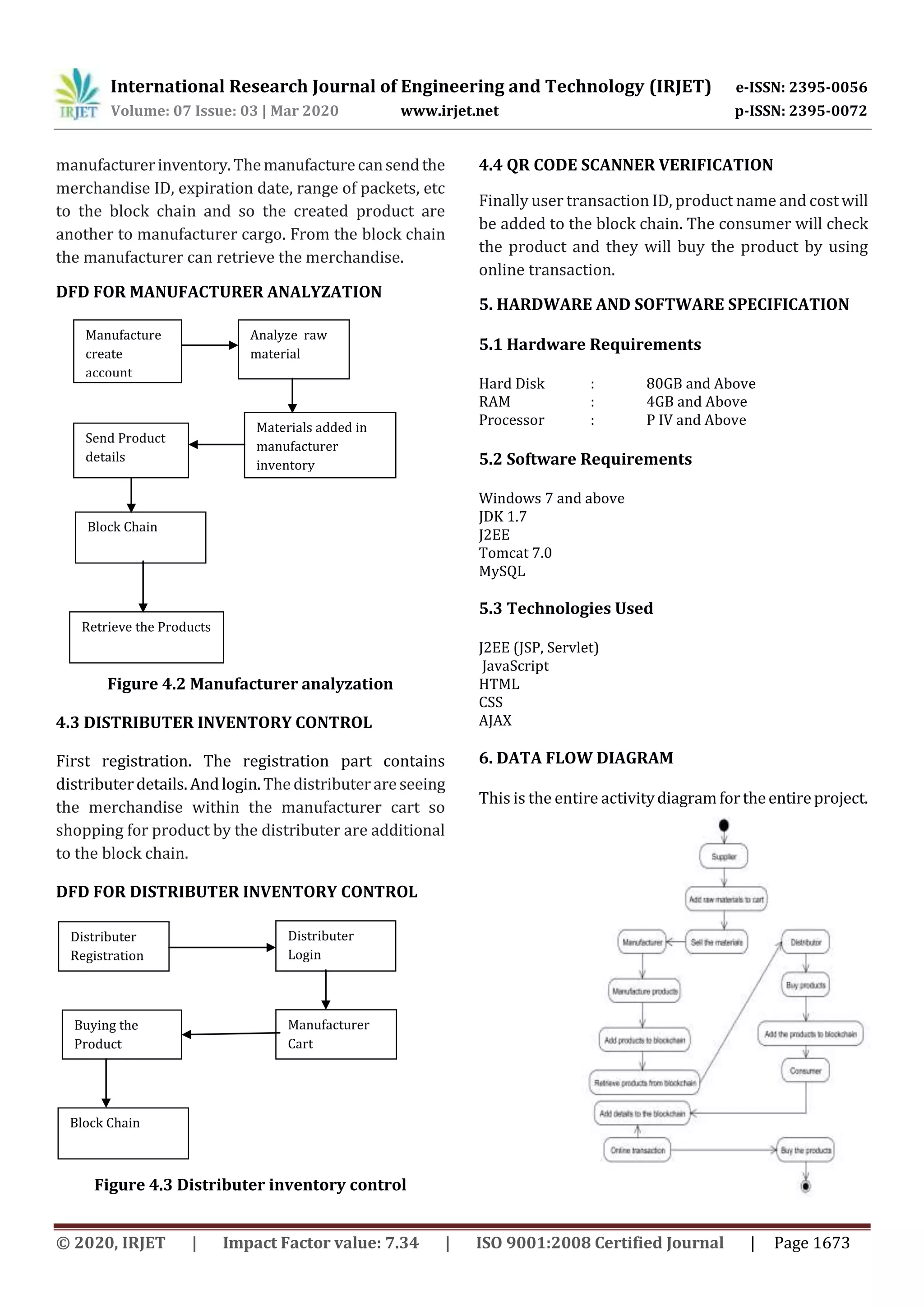 IRJET - Food Supply Chain Management using Blockchain in Food Traceability | PDF