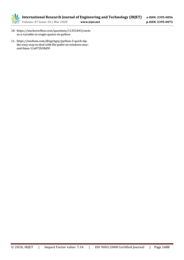 IRJET - Automation in Python using Speech Recognition | PDF