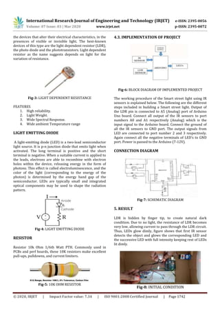 IRJET - Smart Street Light based on Arduino | PDF | Technology & Computing