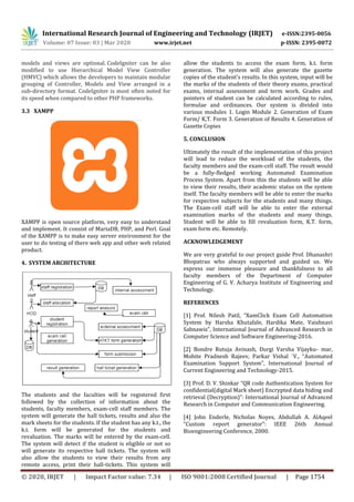IRJET - Automated Exam Cell System | PDF