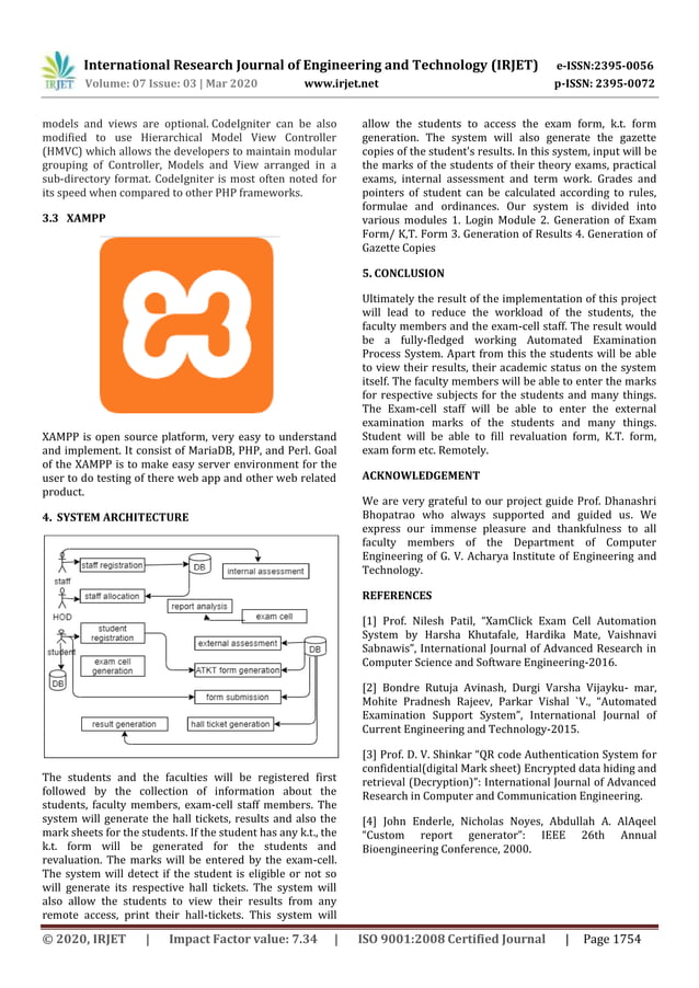 IRJET - Automated Exam Cell System | PDF